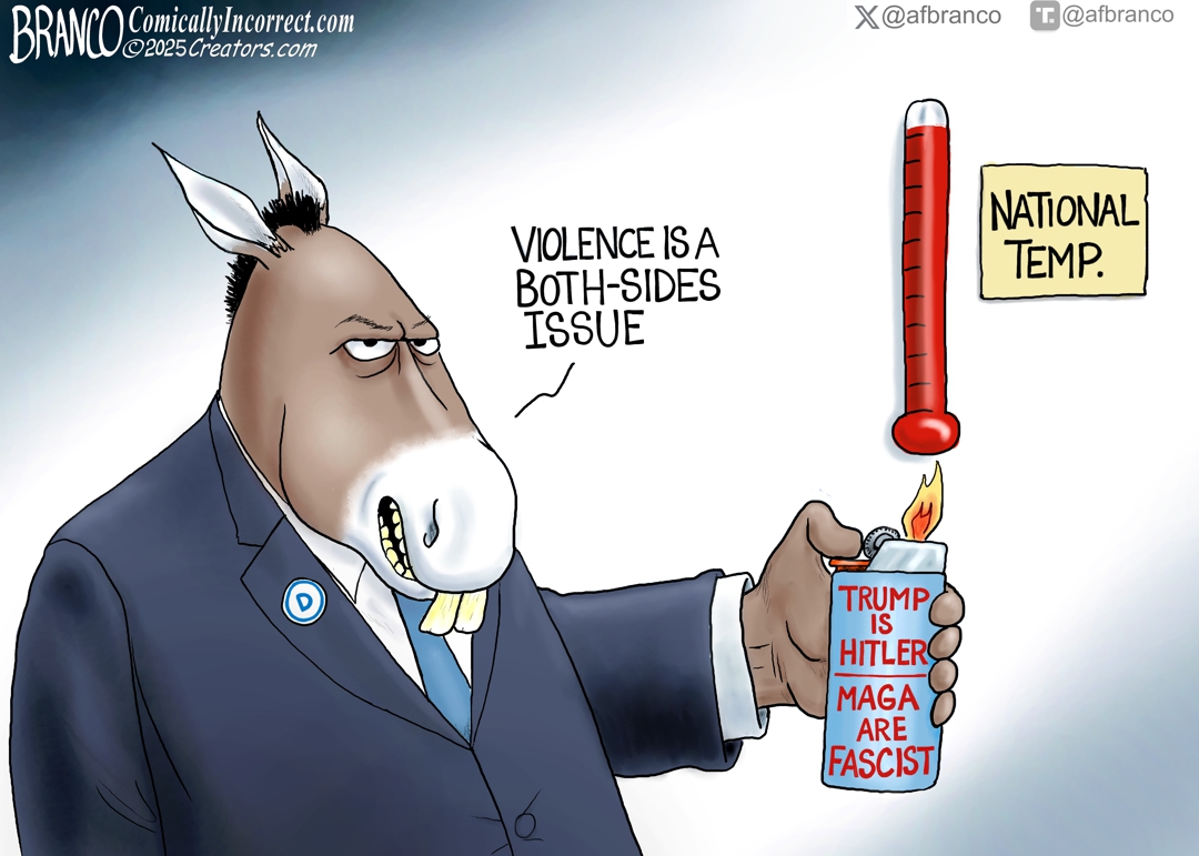 Branco Cartoon - Keeper Of The Flame - Comically Incorrect